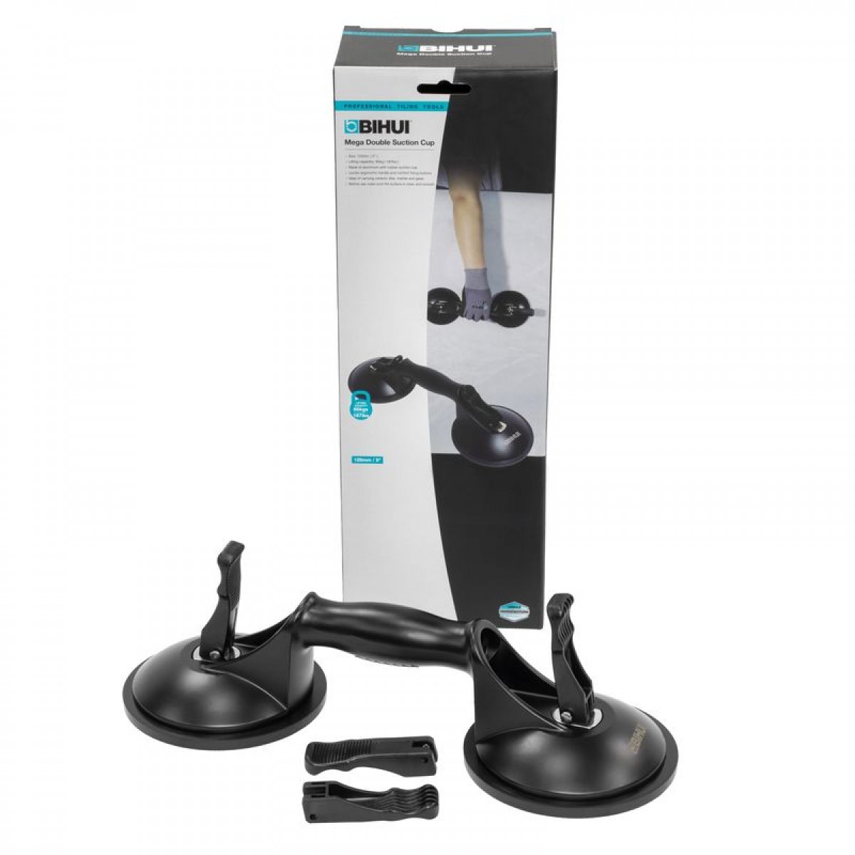 Double suction cup 125 mm up to 85 kg